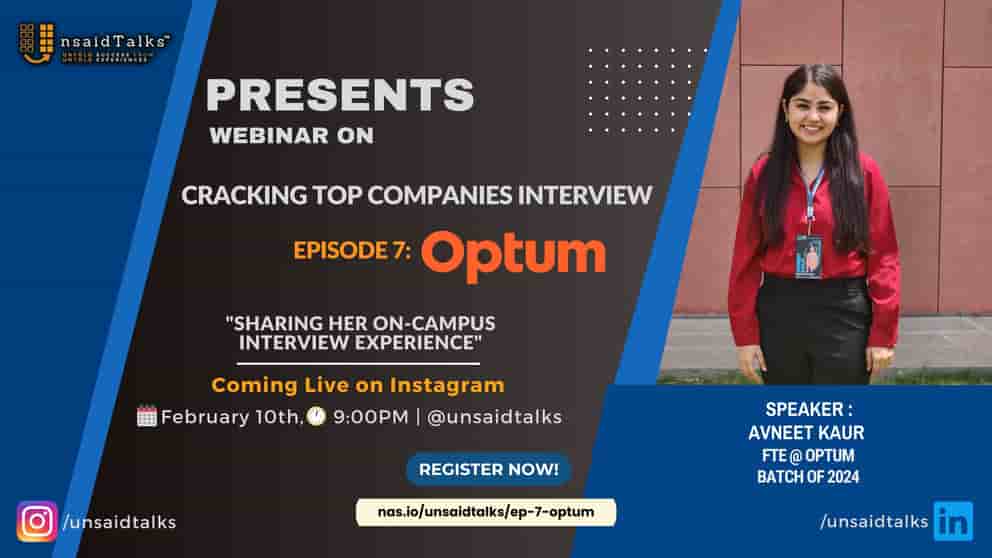 Cracking Top Companies Interview, Episode 7: Optum