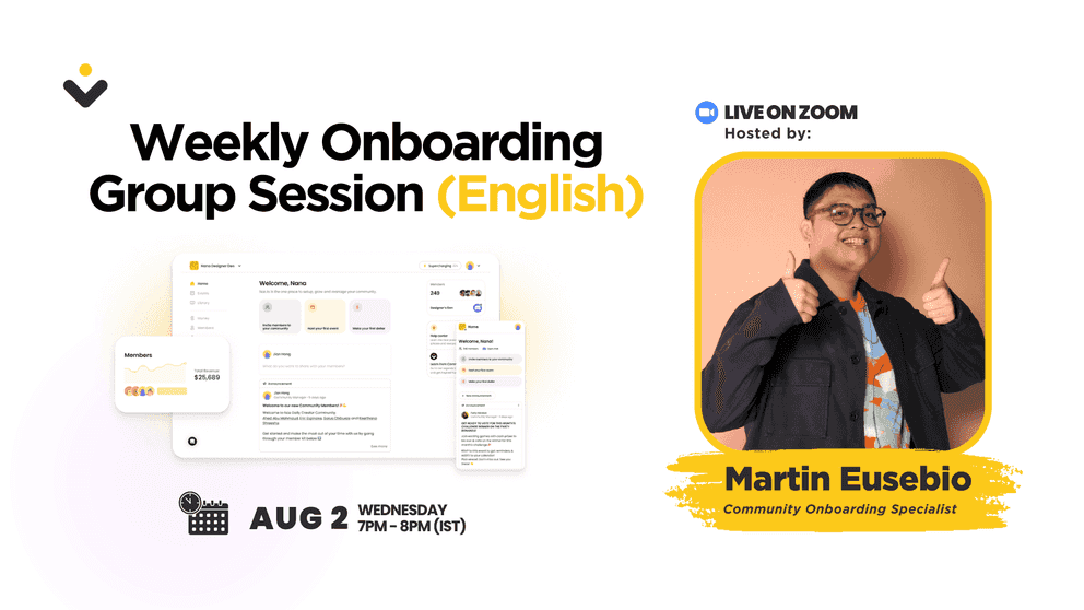 Weekly Onboarding Group Session (English)